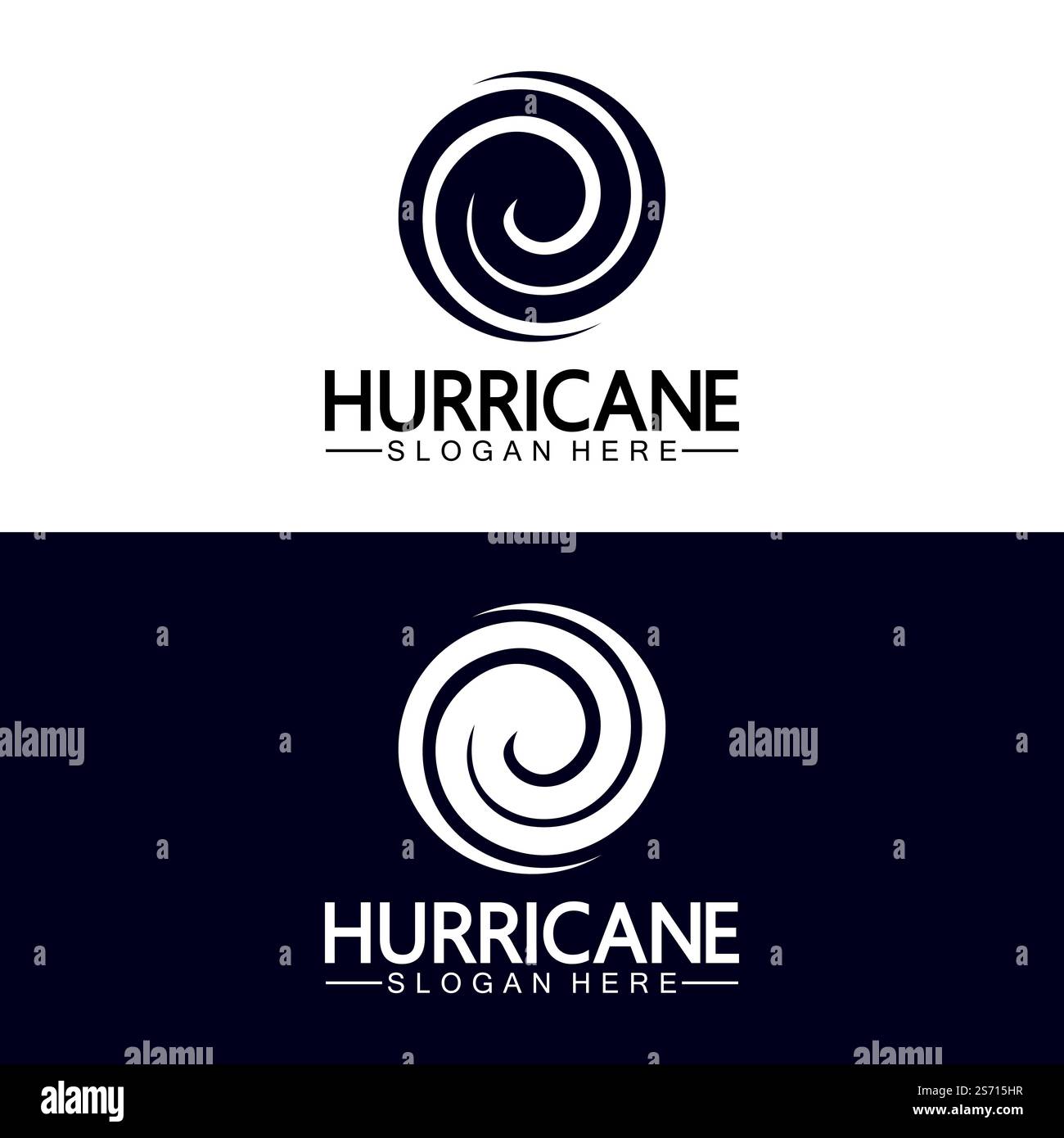 Hurricane logo symbol icon illustration vector Stock Vector Image & Art ...