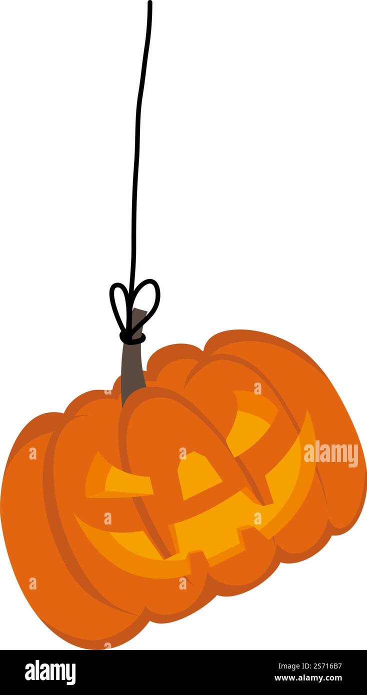 Happy halloween theme pumpkin element for making great design. Vector ...