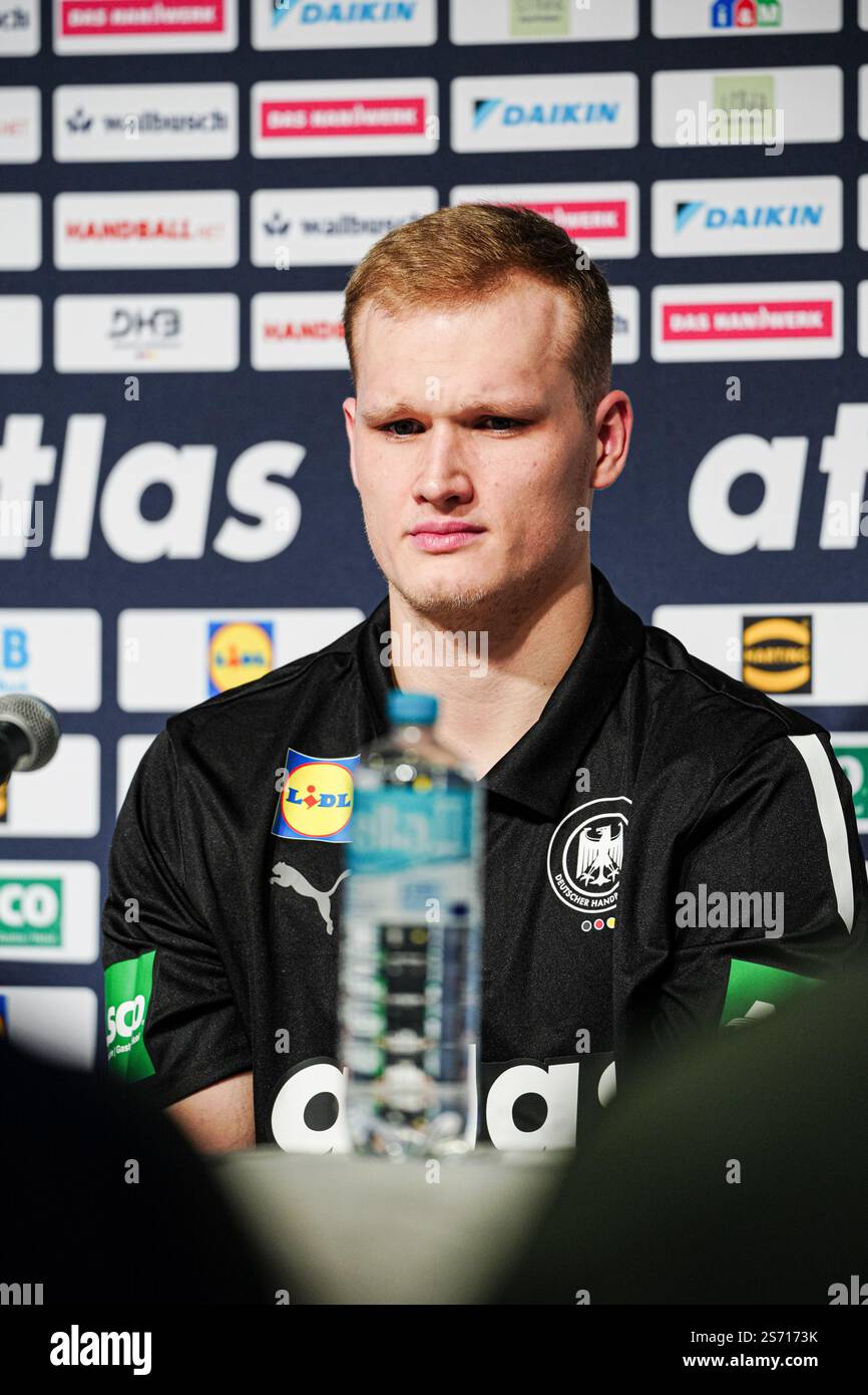 David Spaeth (Deutschland, #01) DEN, Pressekonferenz Deutschland ...