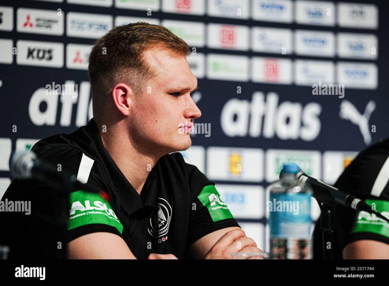 David Spaeth (Deutschland, #01) DEN, Pressekonferenz Deutschland ...