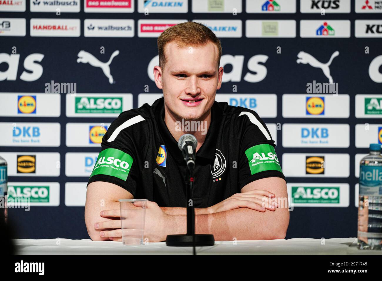 David Spaeth (Deutschland, #01) DEN, Pressekonferenz Deutschland ...