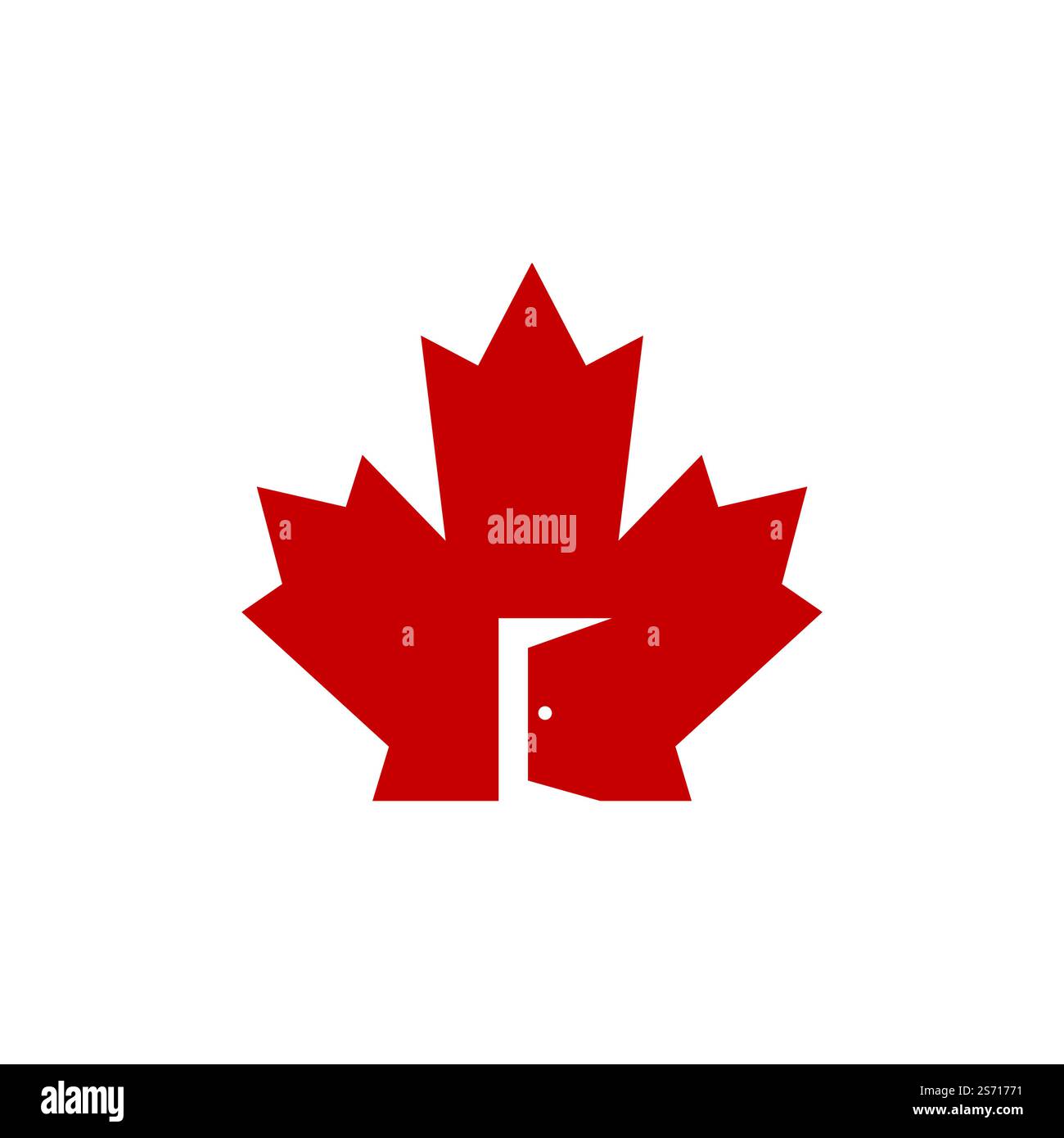 Maple leaf Maple leaf real estate vector logo. Maple leaf real estate ...