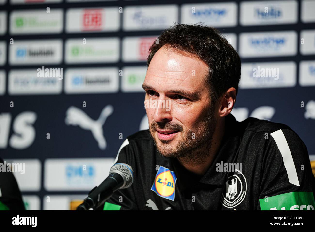 Benjamin Chatton (Deutschland, ManaDEN) DEN, Pressekonferenz ...