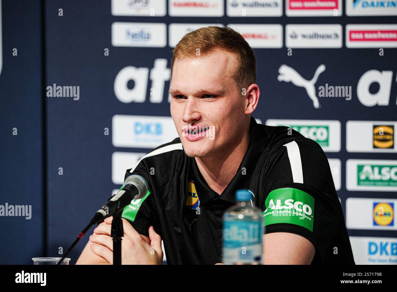 David Spaeth (Deutschland, #01) DEN, Pressekonferenz Deutschland ...