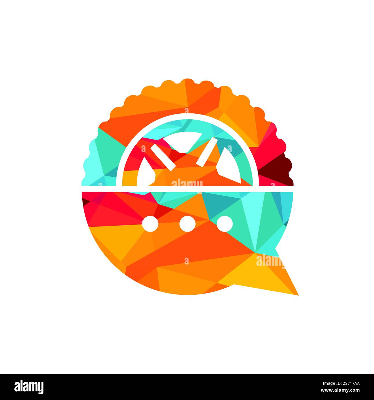 Transport chat vector logo design template. Talk symbol tire shape logo ...