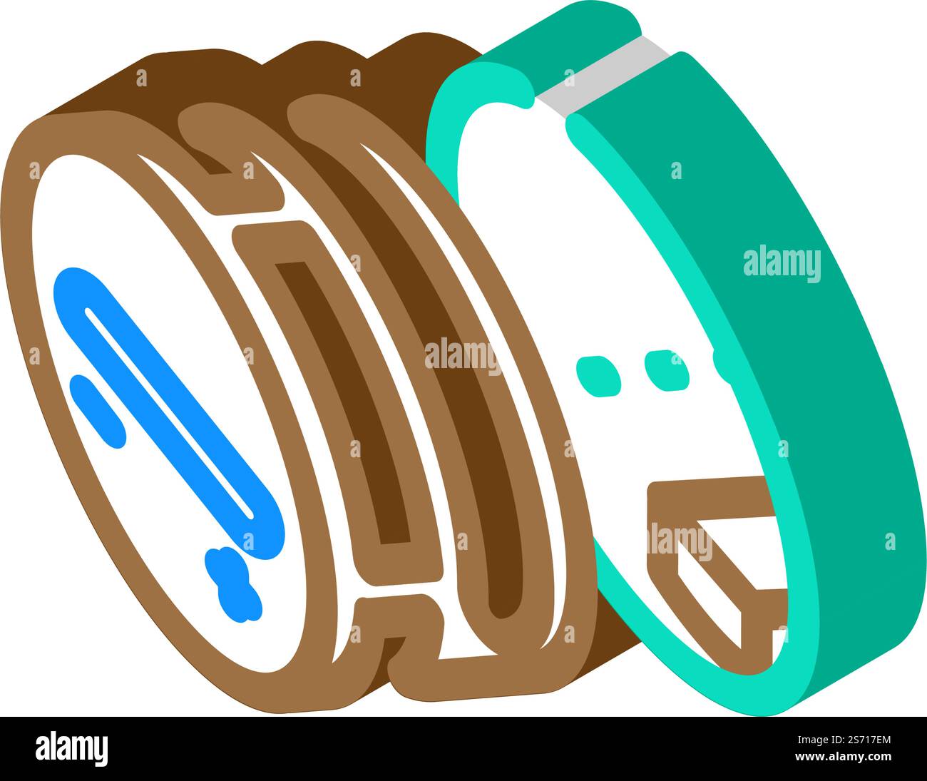 insert screw fast mounting assembly furniture isometric icon vector ...