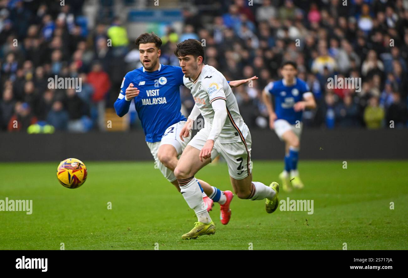 Cardiff City Stadium, Cardiff, UK. 18th Jan, 2025. EFL Championship ...