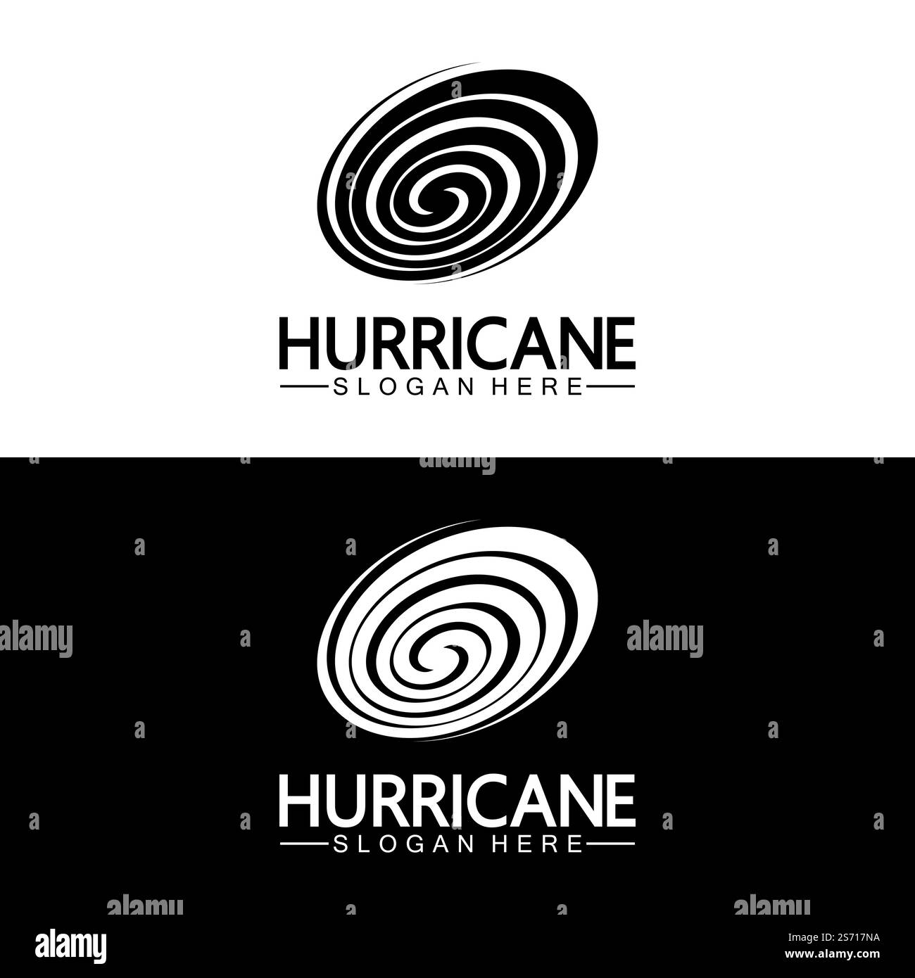 Hurricane logo symbol icon illustration vector Stock Vector Image & Art ...