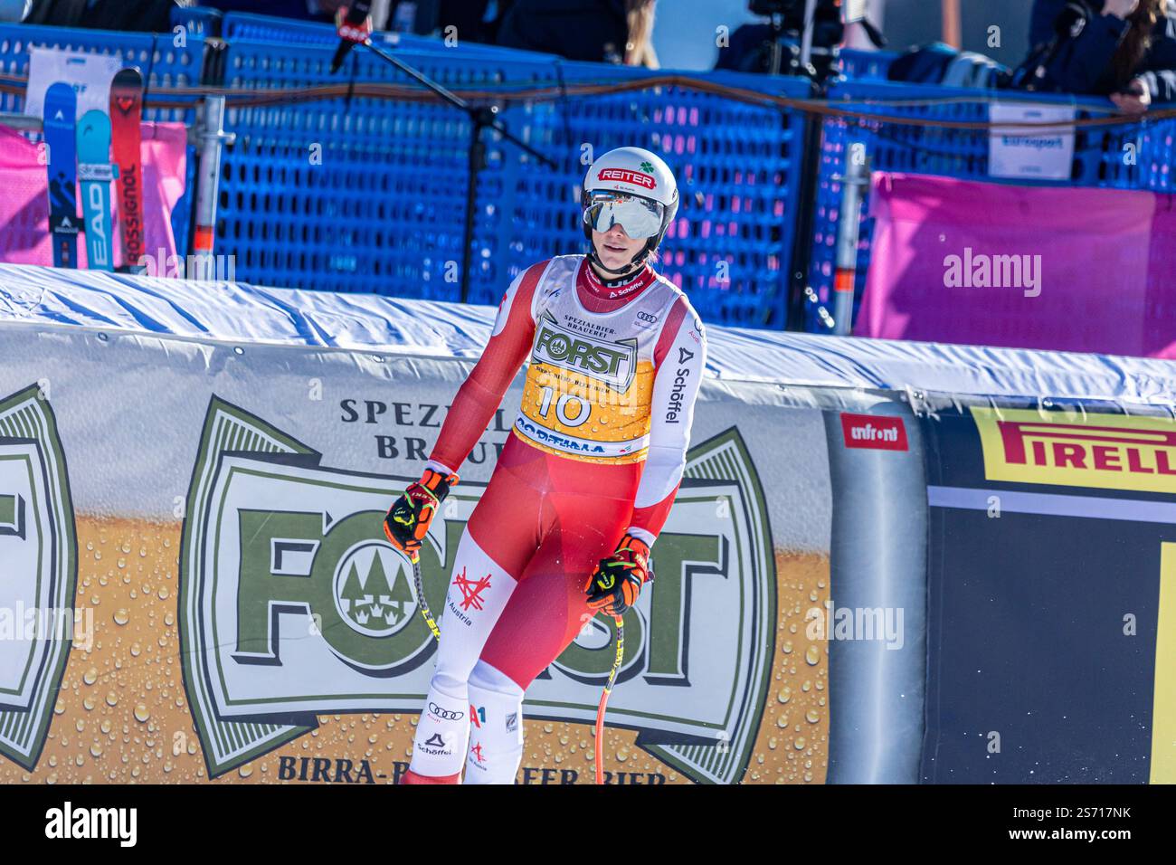 PUCHNER Mirjam AUT during AUDI FIS Ski World Cup - Downhill - Women ...