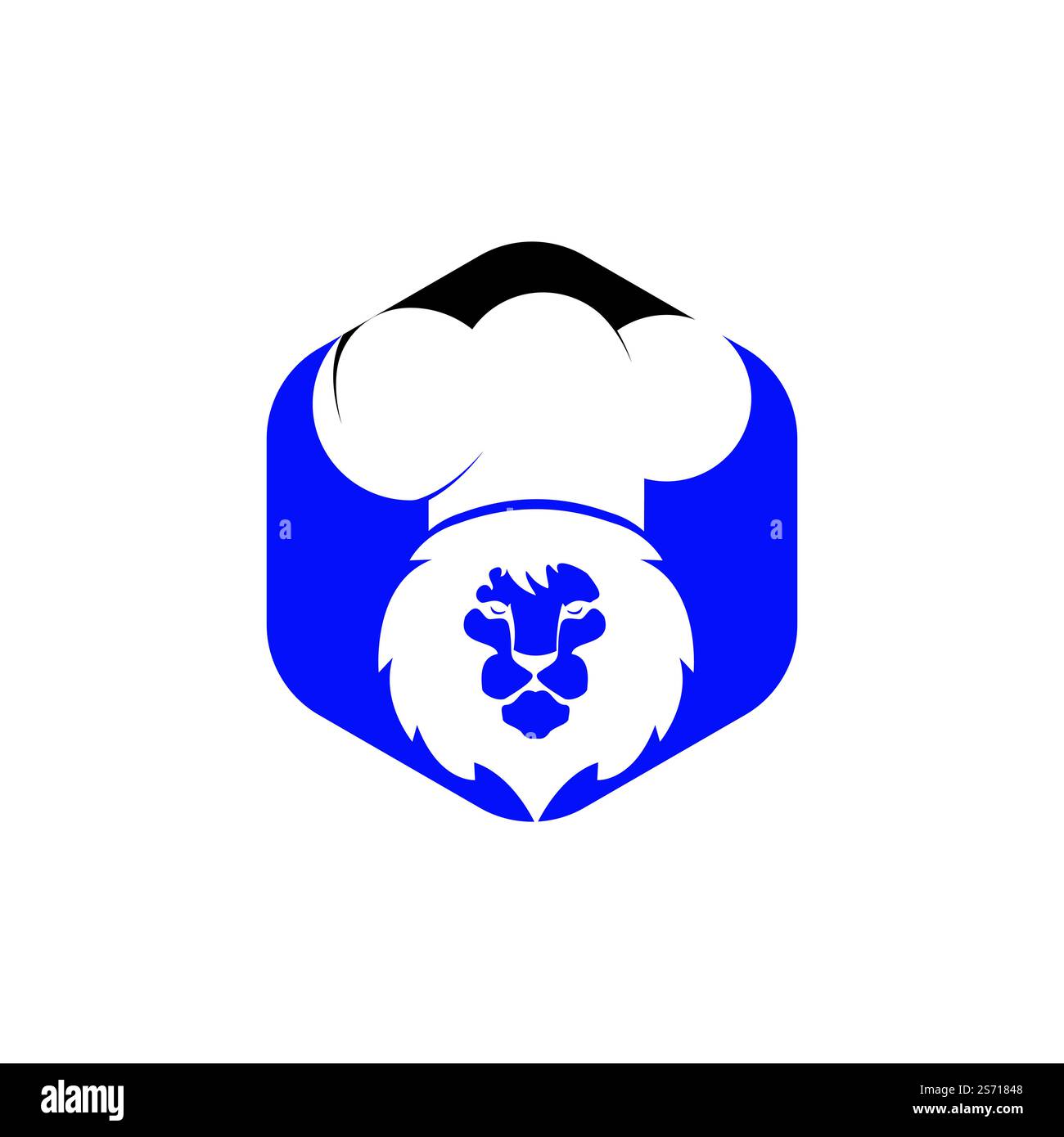 Chef lion vector logo design template. Food restaurant logo concept ...