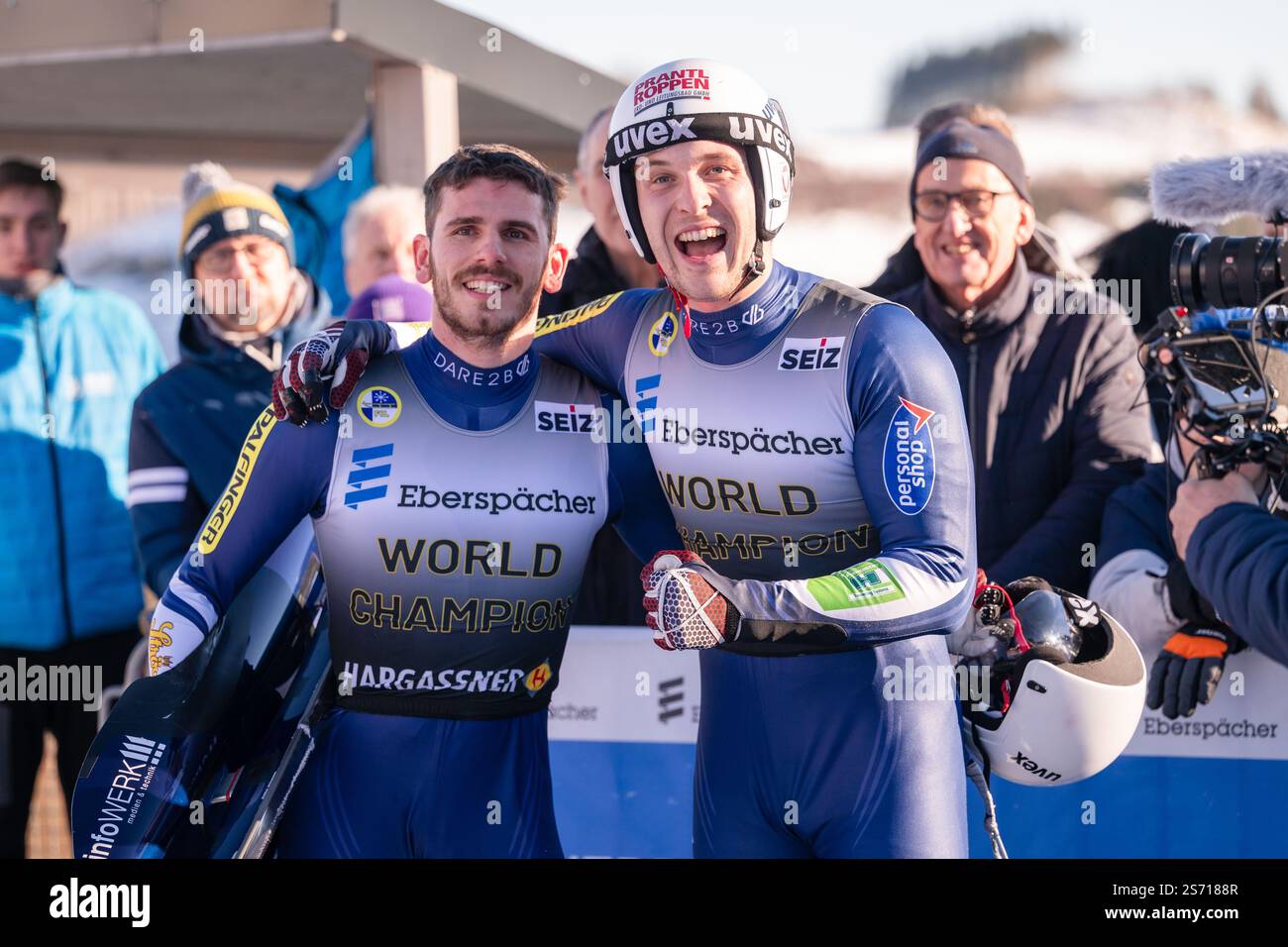 Winterberg, Germany. 18th Jan, 2025. Luge: World Cup/European ...