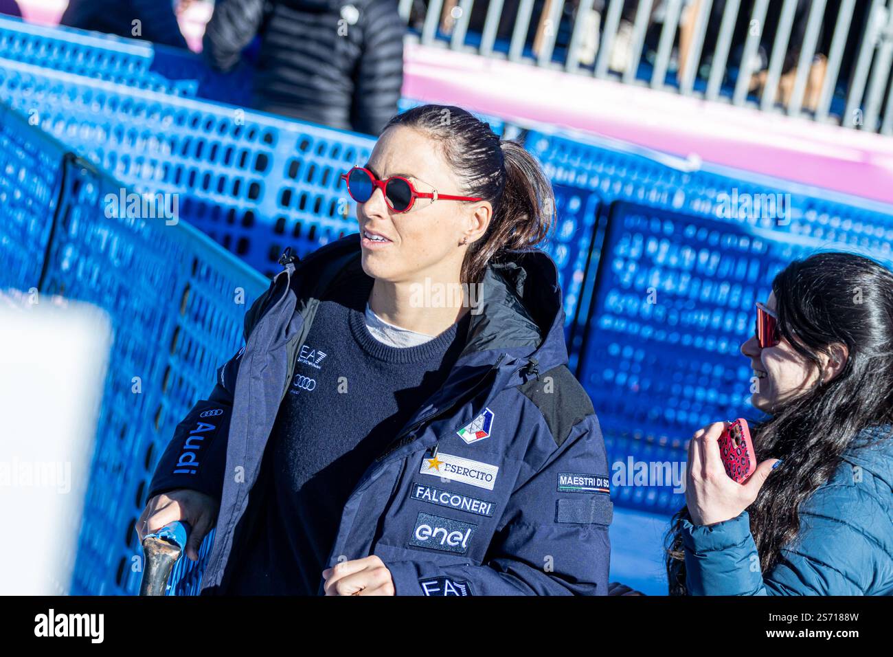CURTONI Elena ITA during AUDI FIS Ski World Cup - Downhill - Women ...