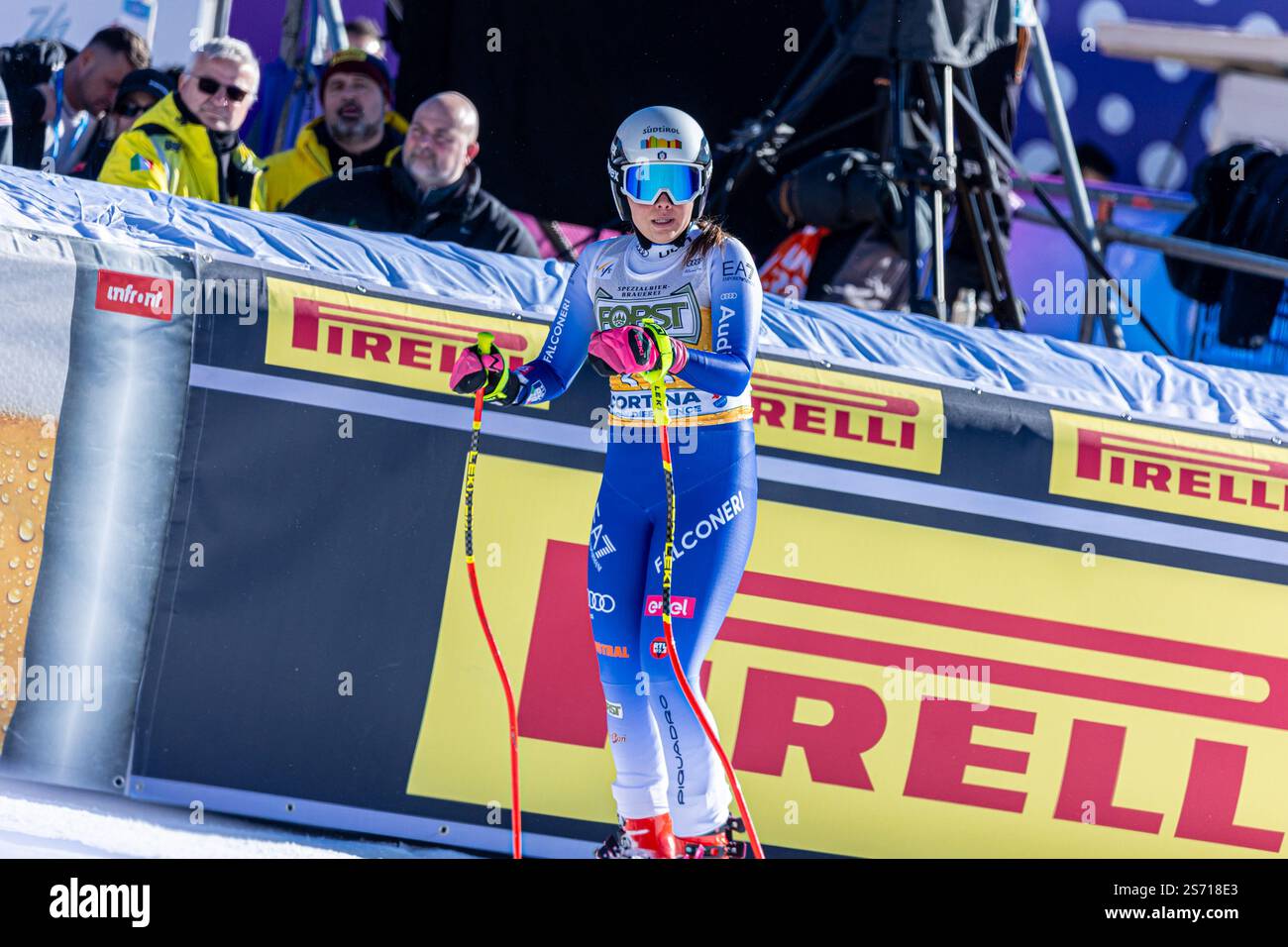 DELAGO Nadia ITA during AUDI FIS Ski World Cup - Downhill - Women ...