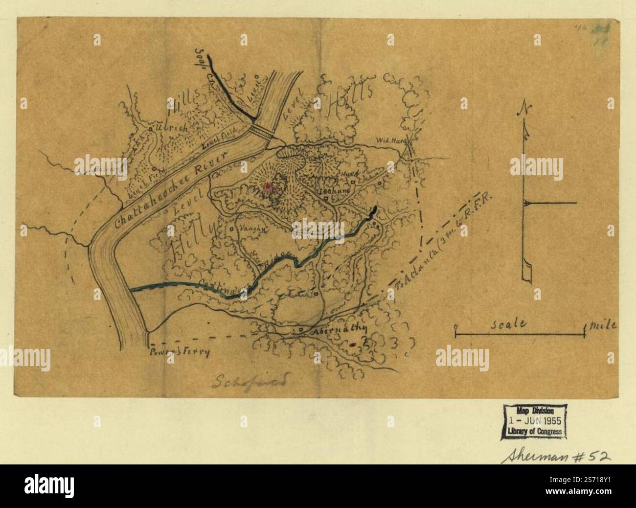 Map of schofield hi-res stock photography and images - Alamy