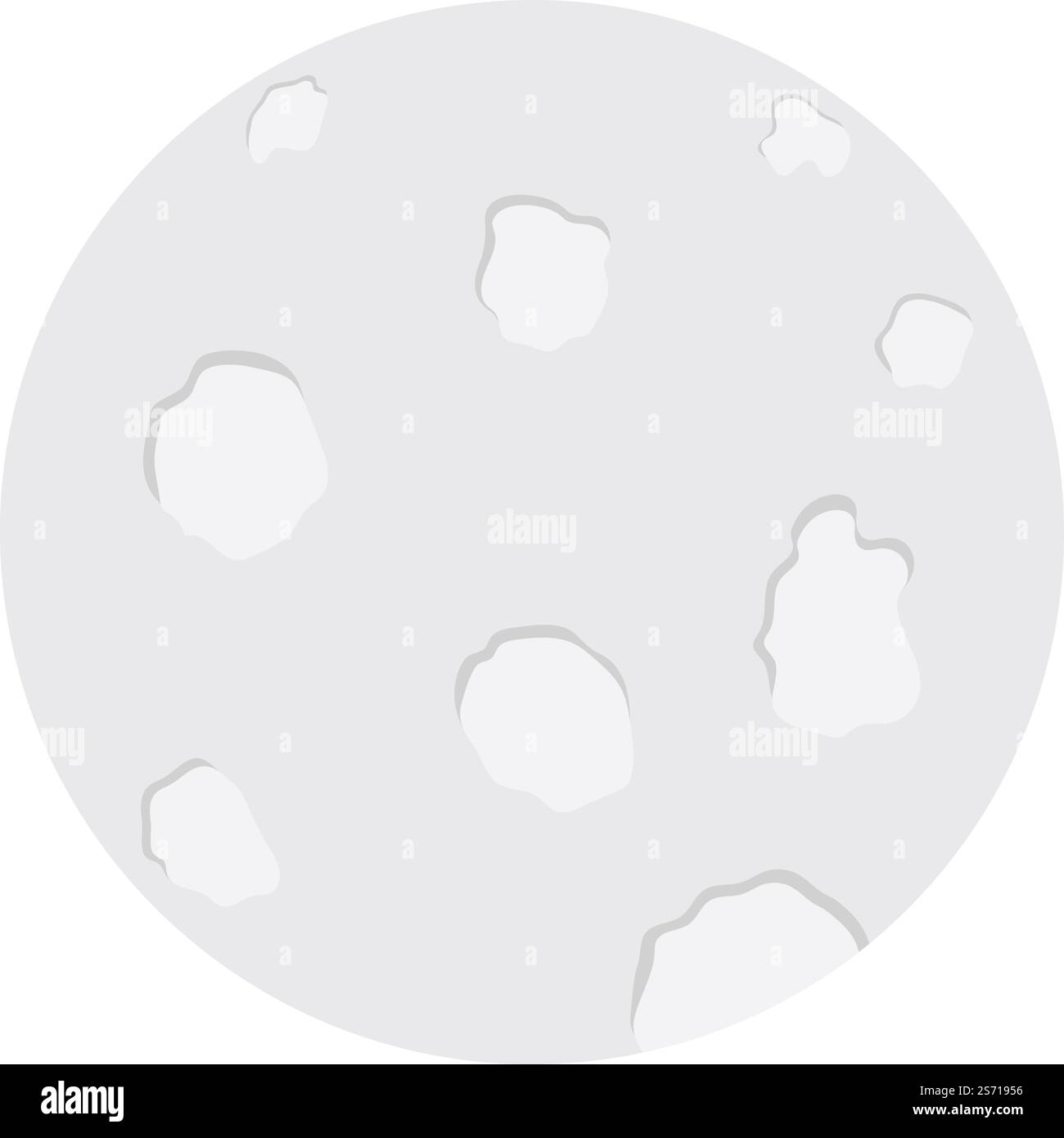 Happy Halloween theme moon element. Vector illustration Stock Vector ...