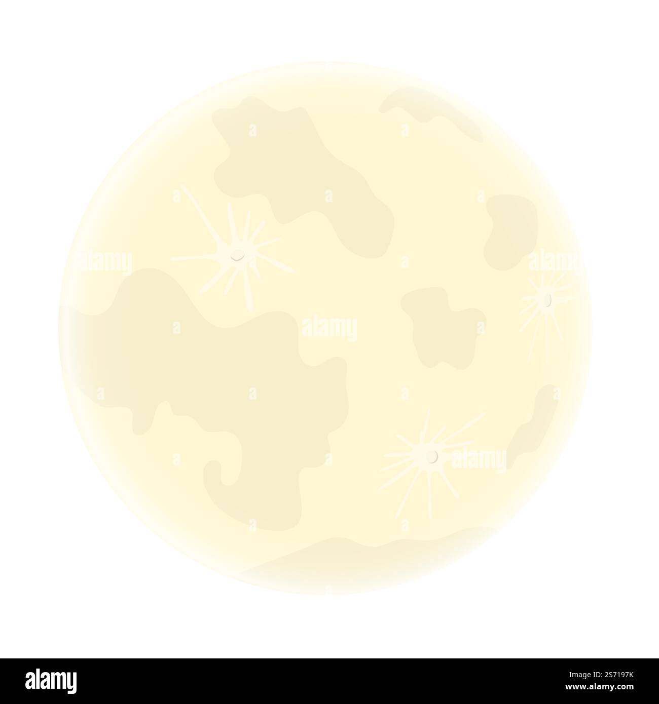 Happy Halloween theme moon element. Vector illustration Stock Vector ...