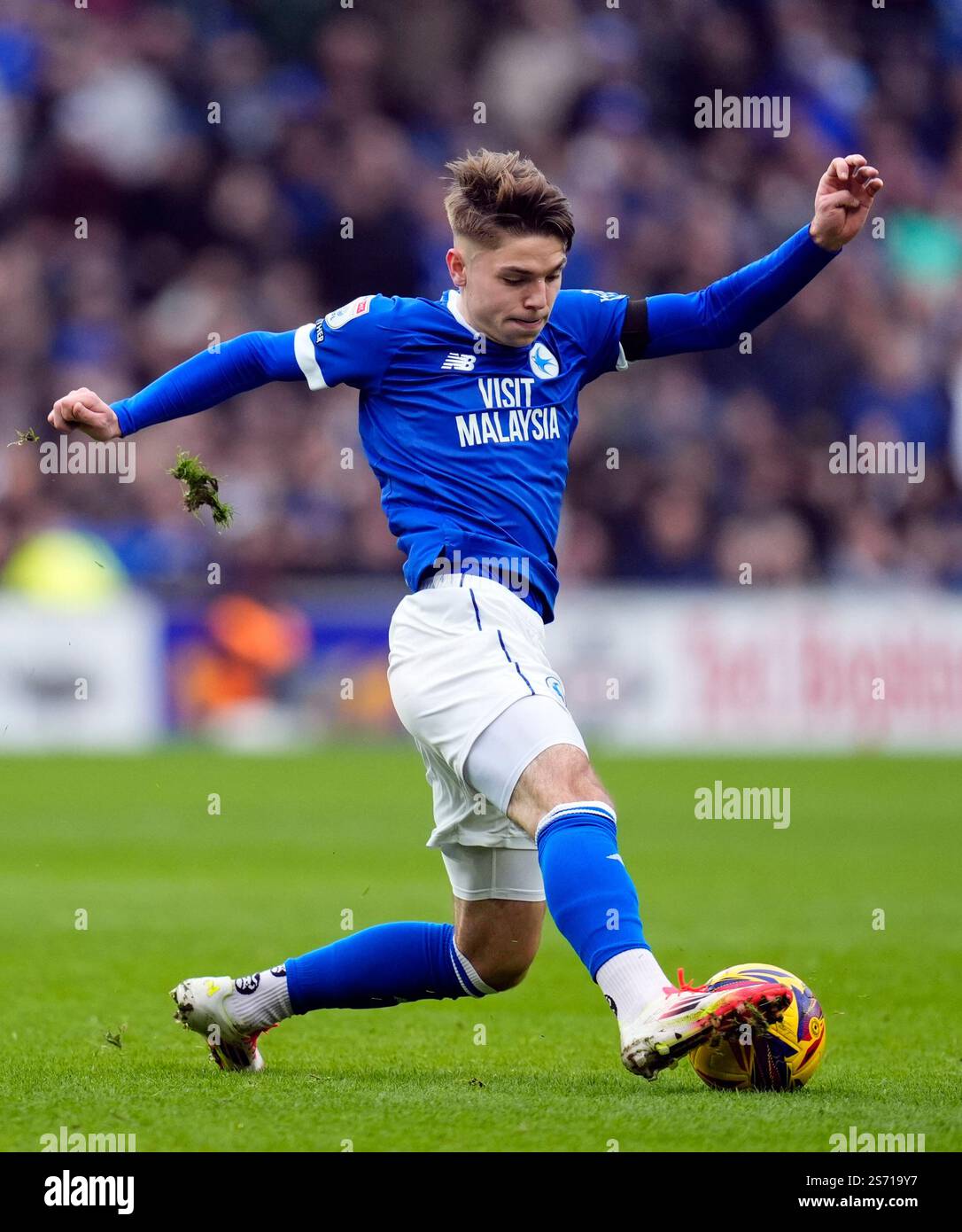 Cardiff City's Cian Ashford during the Sky Bet Championship match at ...