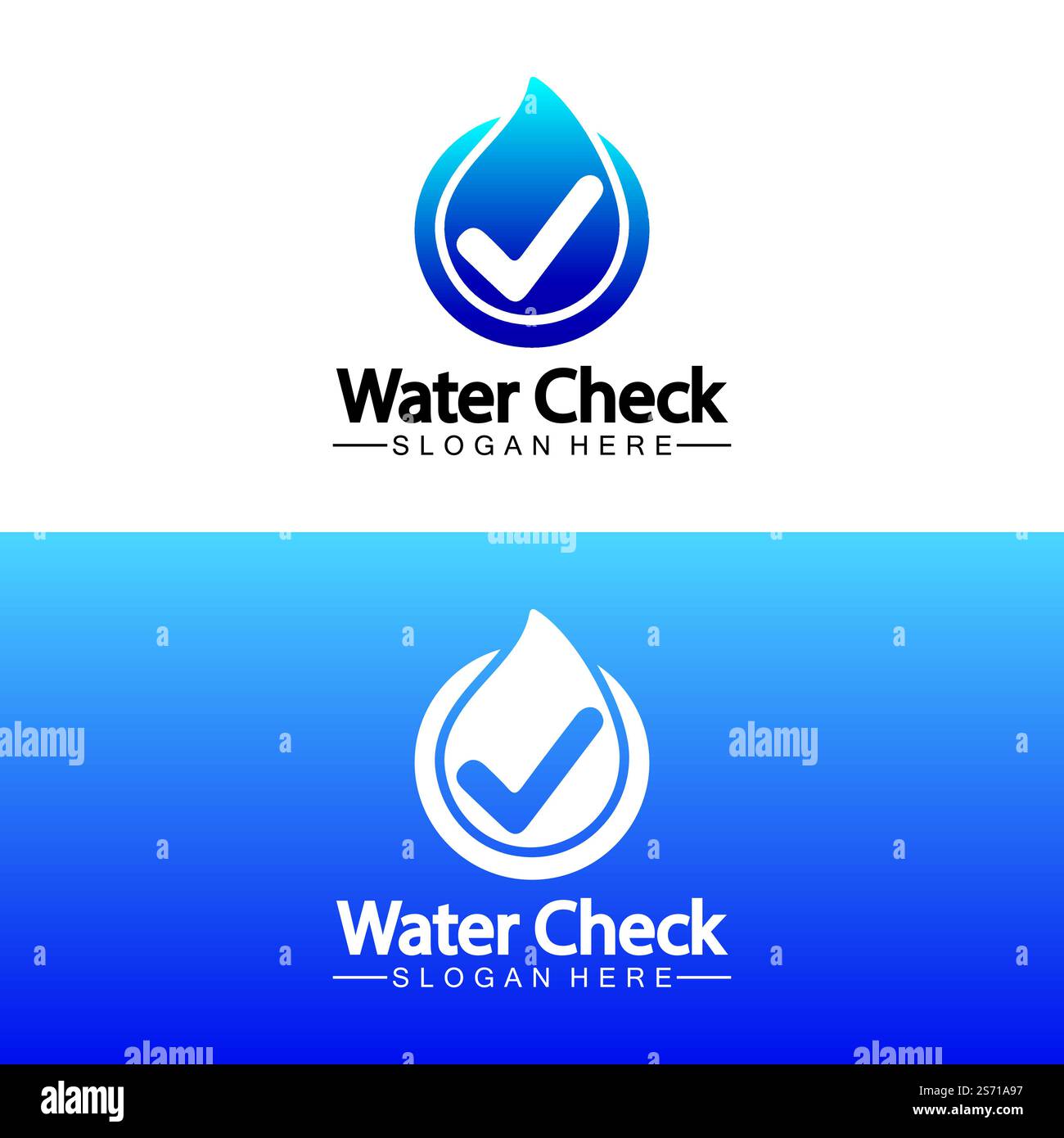 water drop check logo vector icon illustration Stock Vector Image & Art ...