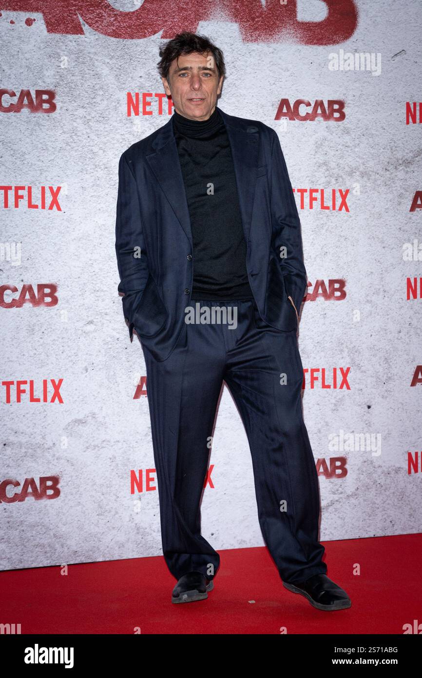 Rome, Italy. 13th Jan, 2025. Adriano Giannini attends the photocall of ...