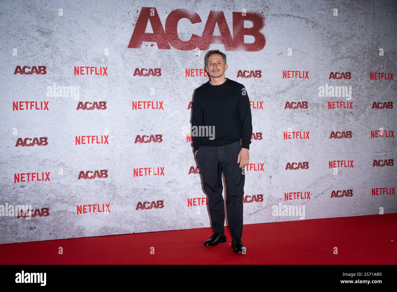 Rome, Italy. 13th Jan, 2025. Michele Alhaique attends the photocall of ...