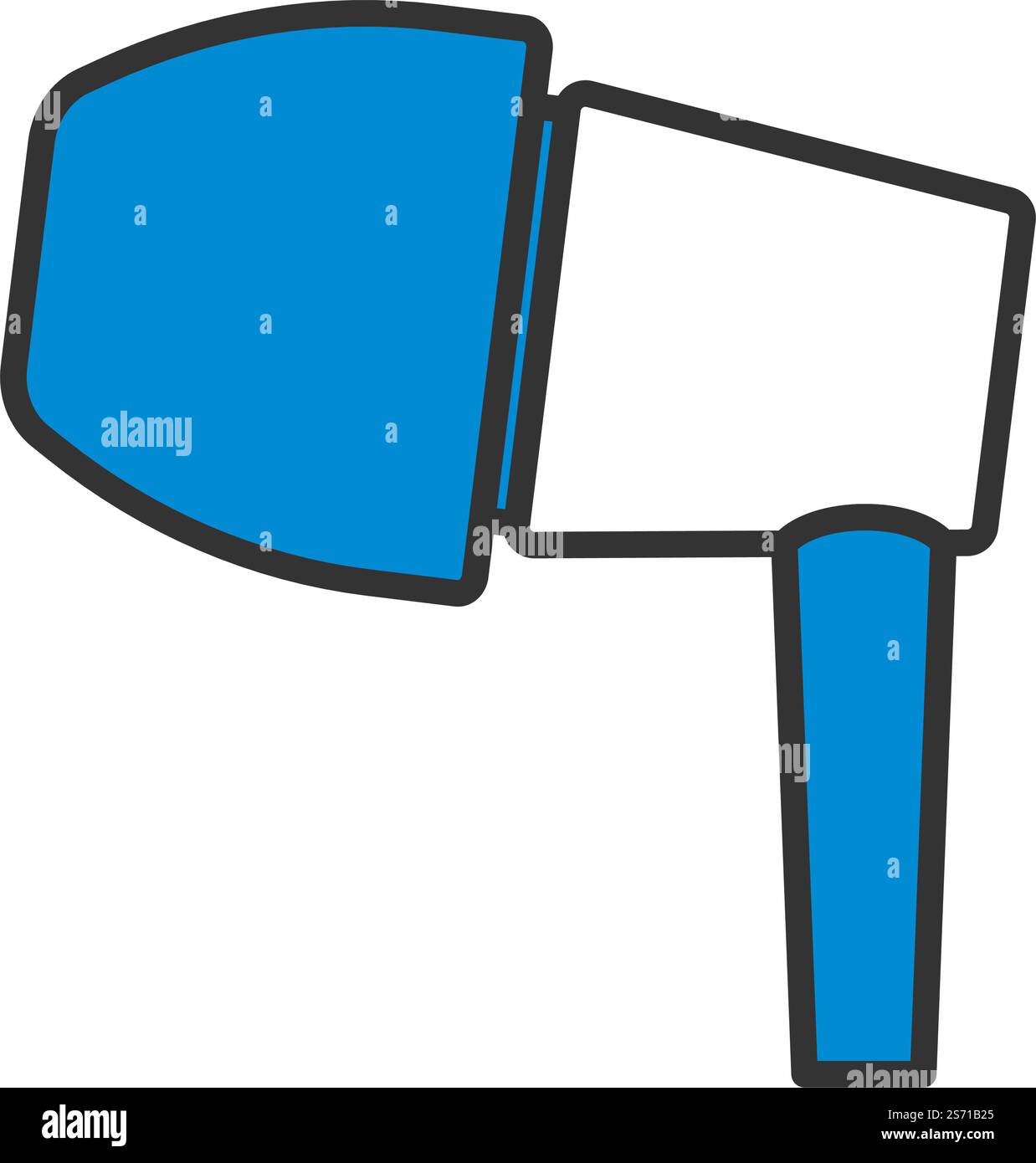 Headset Icon. Editable Bold Outline With Color Fill Design. Vector ...