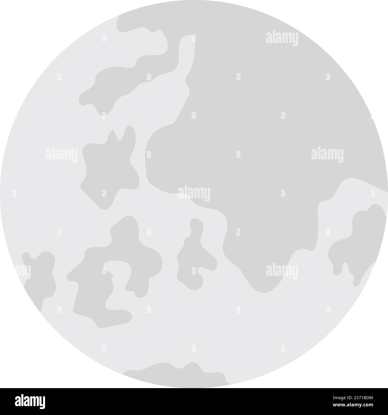 Happy Halloween theme moon element. Vector illustration Stock Vector ...