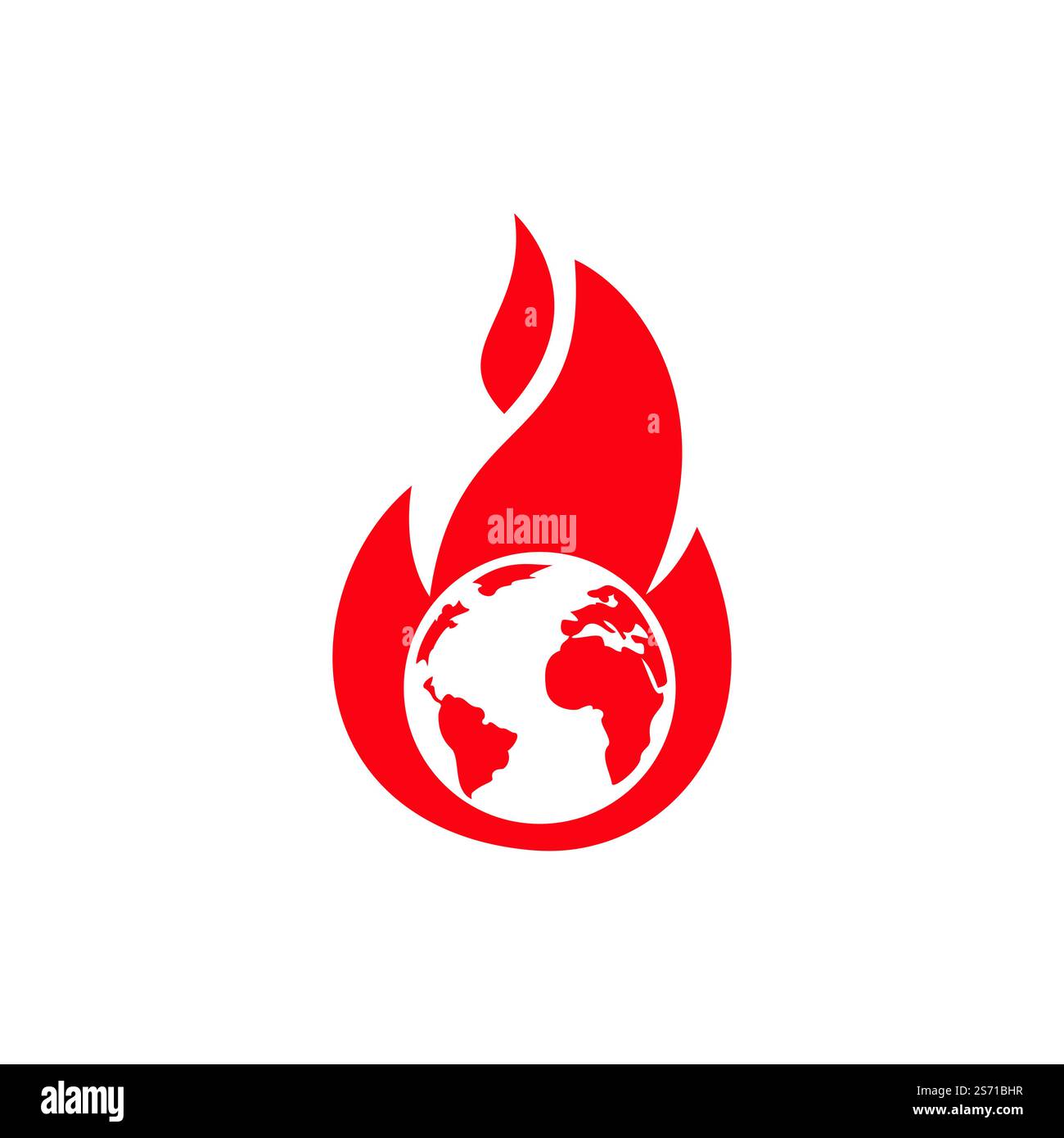 Fire Planet vector logo design template. Fire and earth icon design ...