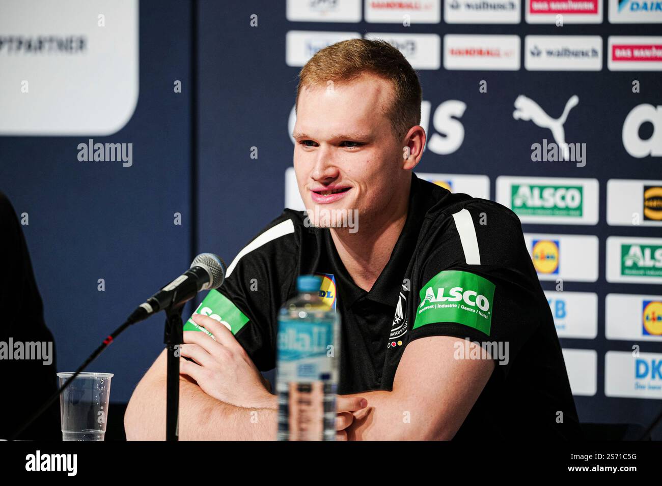 David Spaeth (Deutschland, #01) DEN, Pressekonferenz Deutschland ...