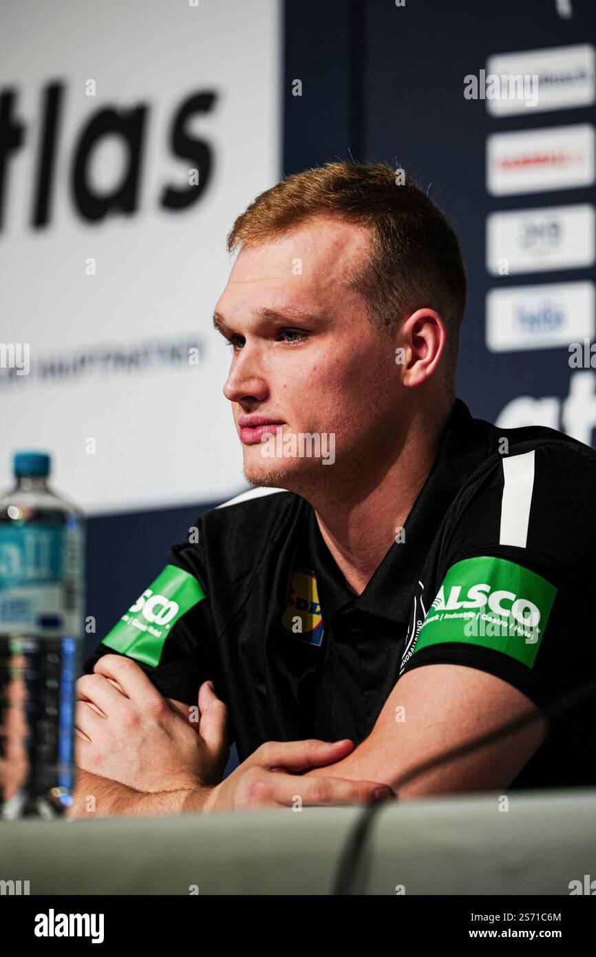 David Spaeth (Deutschland, #01) DEN, Pressekonferenz Deutschland ...
