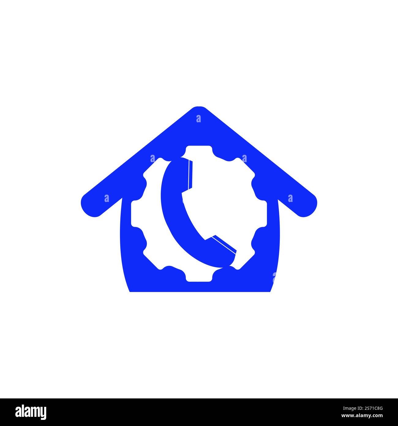 Gear Phone Call Logo Template Design Stock Vector Image & Art - Alamy