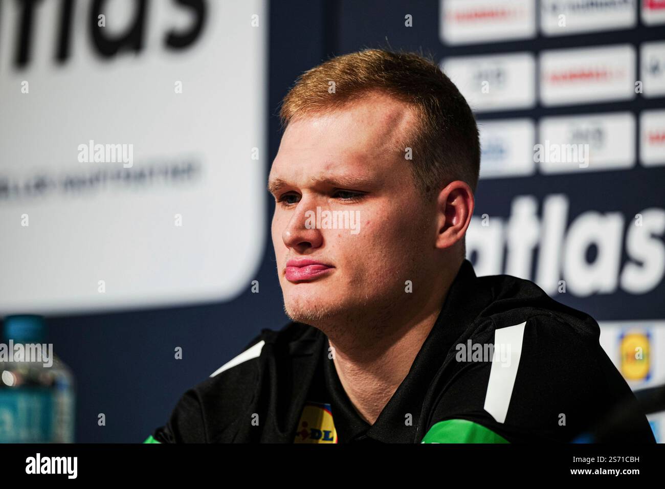 David Spaeth (Deutschland, #01) DEN, Pressekonferenz Deutschland ...