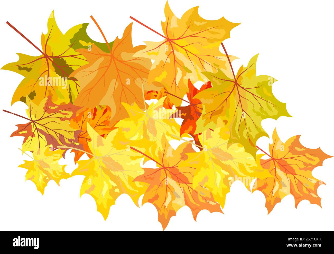 Autumn Element for creating great fall design. Vector illustration ...