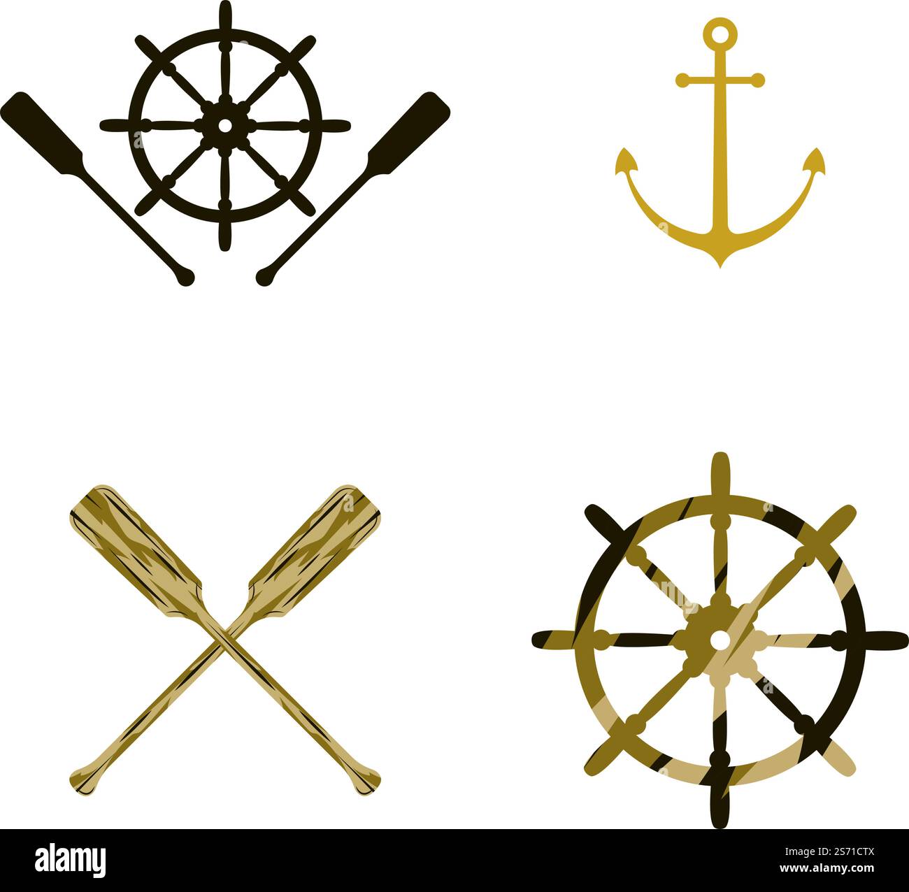 Cartoon rowboat hi-res stock photography and images - Alamy