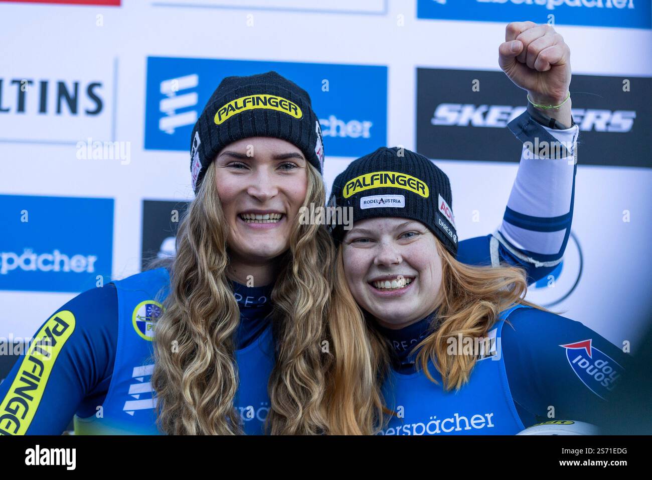 Winterberg, Deutschland. 18th Jan, 2025. Selina Egle, Lara Michaela ...
