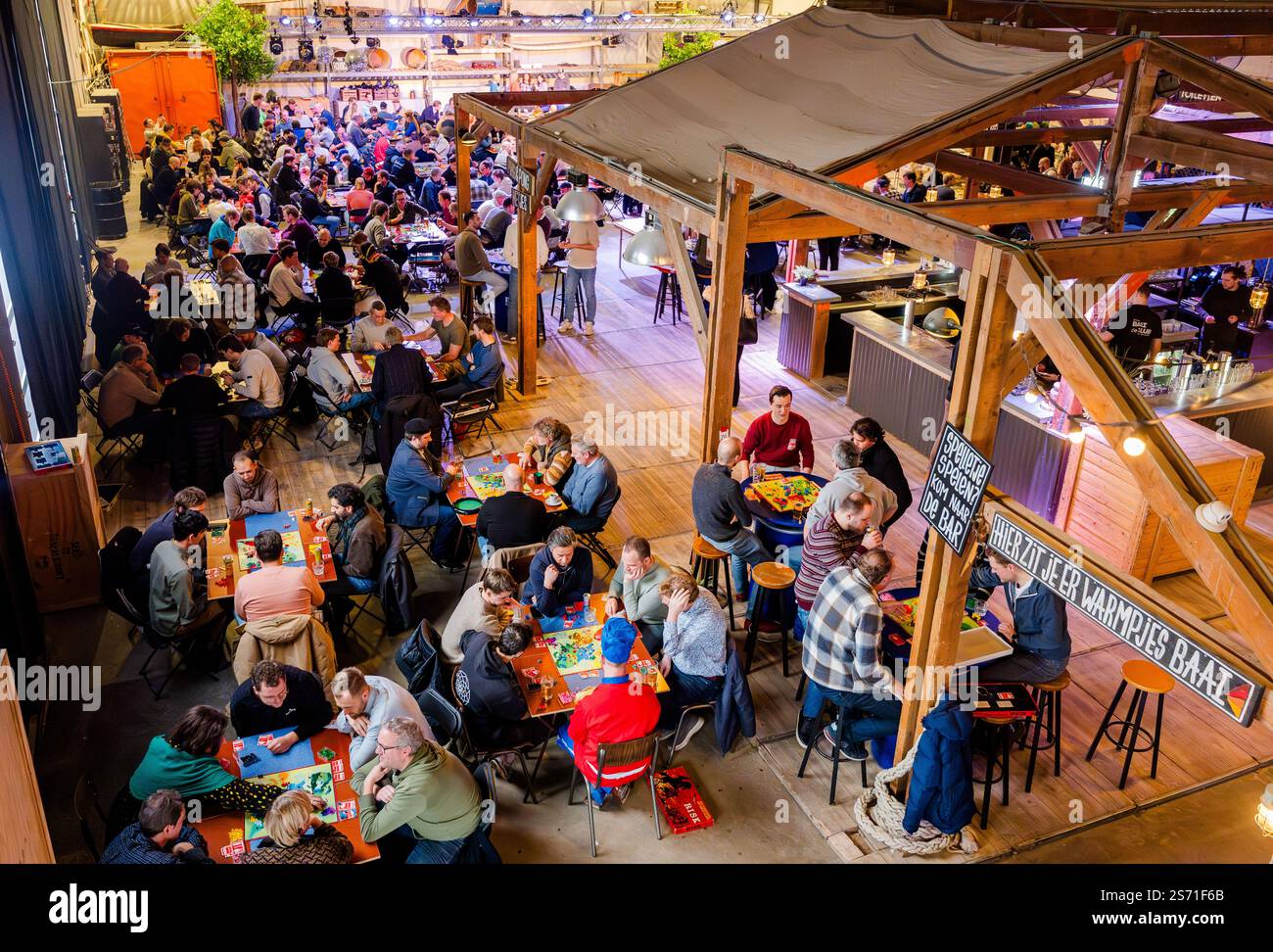 BREDA - Participants during the Dutch Risk Championship. Hundreds of ...