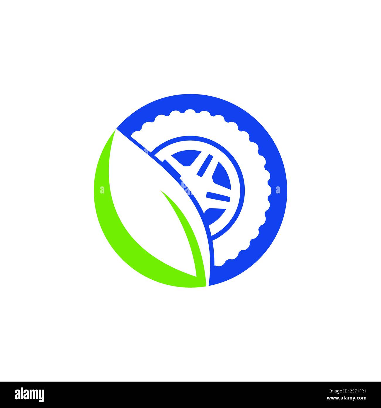 Eco transportation symbol Cut Out Stock Images & Pictures - Alamy