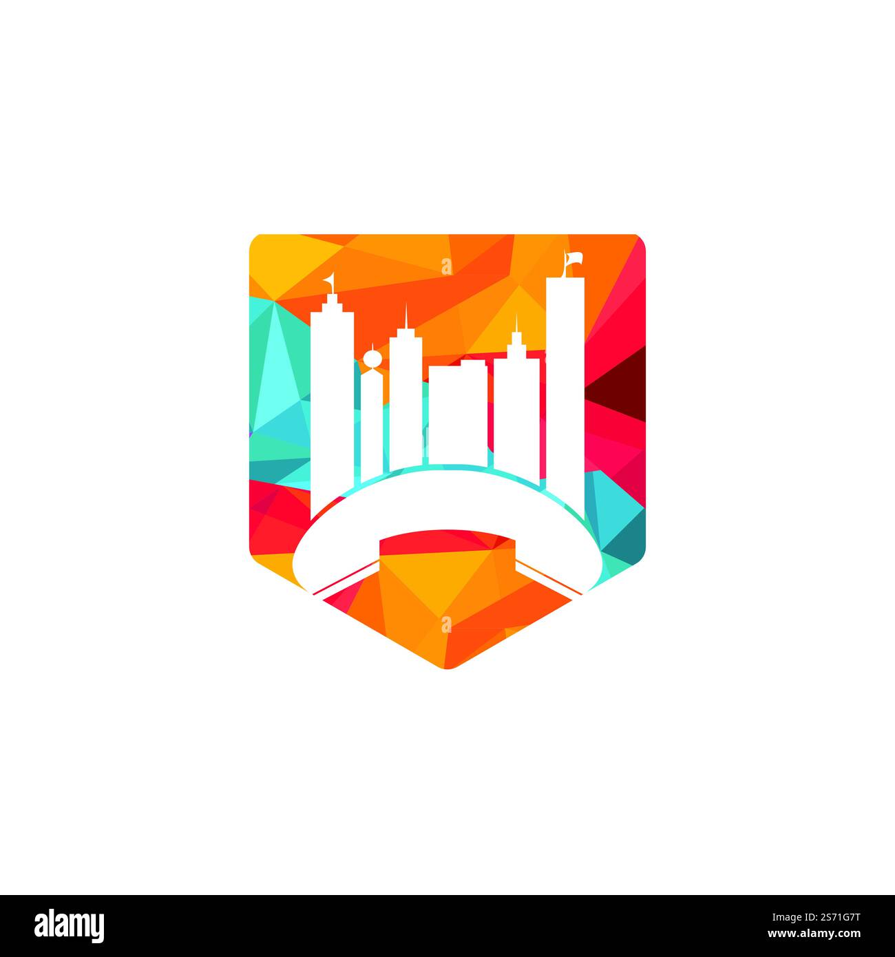 City Call vector logo design template. Phone City logo designs concept ...