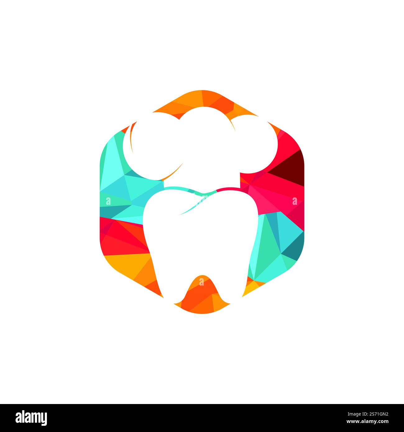 Dental chef vector logo design template. Tooth and chef hat Stock ...