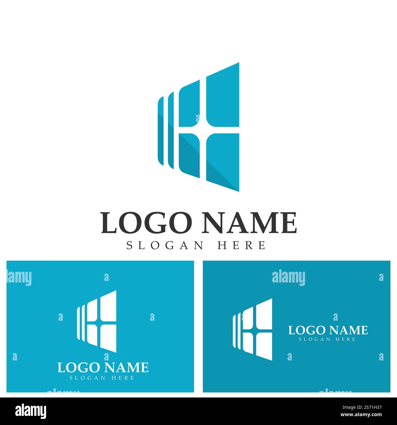 niche door window shape logo vector icon illustration Stock Vector ...