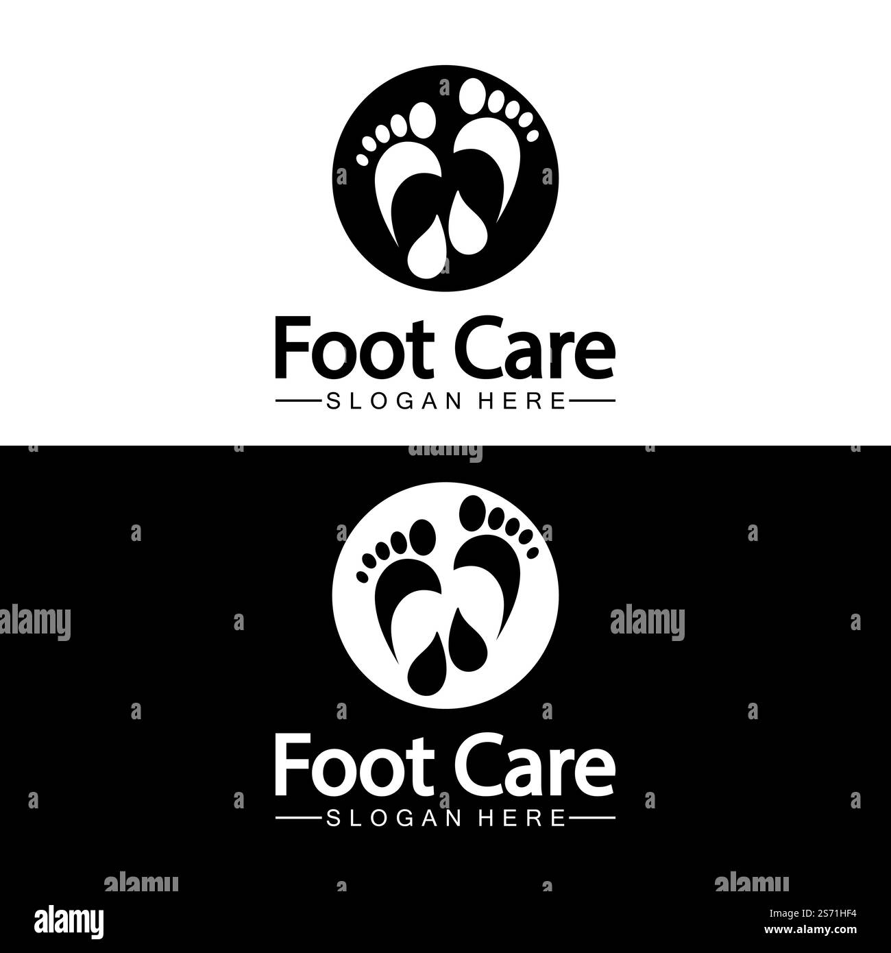 Foot care treatment wellness Black and White Stock Photos & Images - Alamy