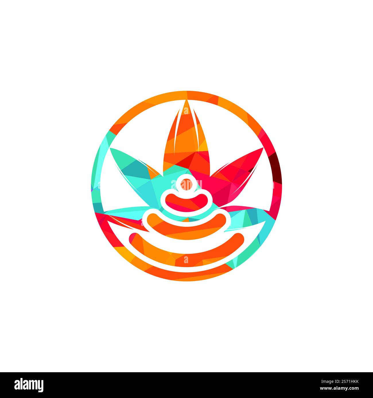 Cannabis wifi vector logo design. Hemp and signal symbol or icon Stock ...