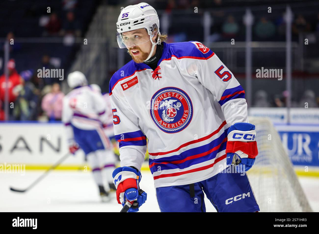 Rochester, New York, USA. 17th Jan, 2025. Rochester Americans forward ...