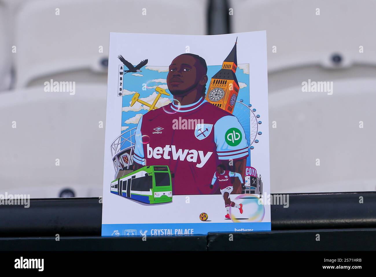 18th January 2025; London Stadium, London, England; Premier League ...