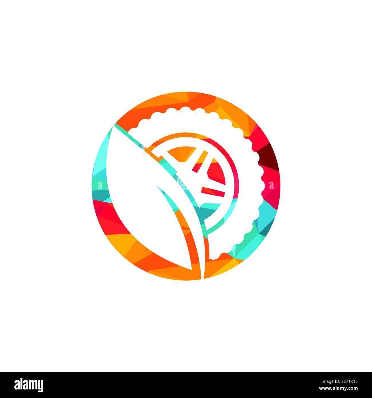 Eco transportation symbol Cut Out Stock Images & Pictures - Alamy