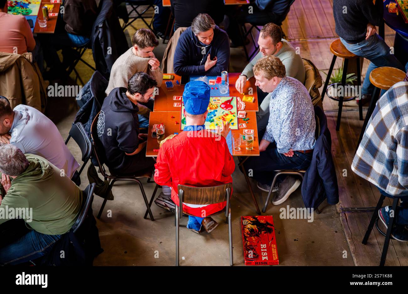 BREDA - Participants during the Dutch Risk Championship. Hundreds of ...