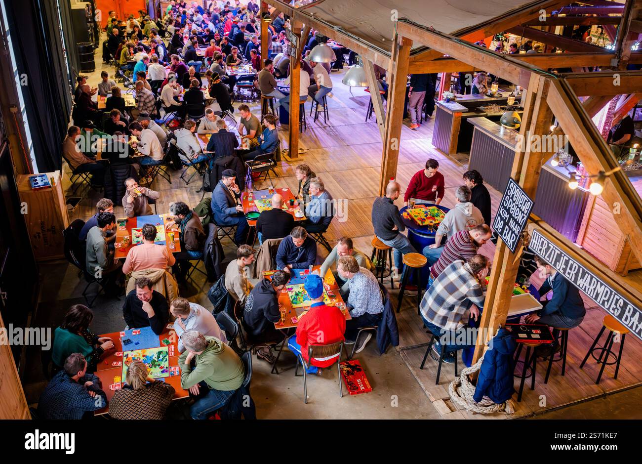 BREDA - Participants during the Dutch Risk Championship. Hundreds of ...