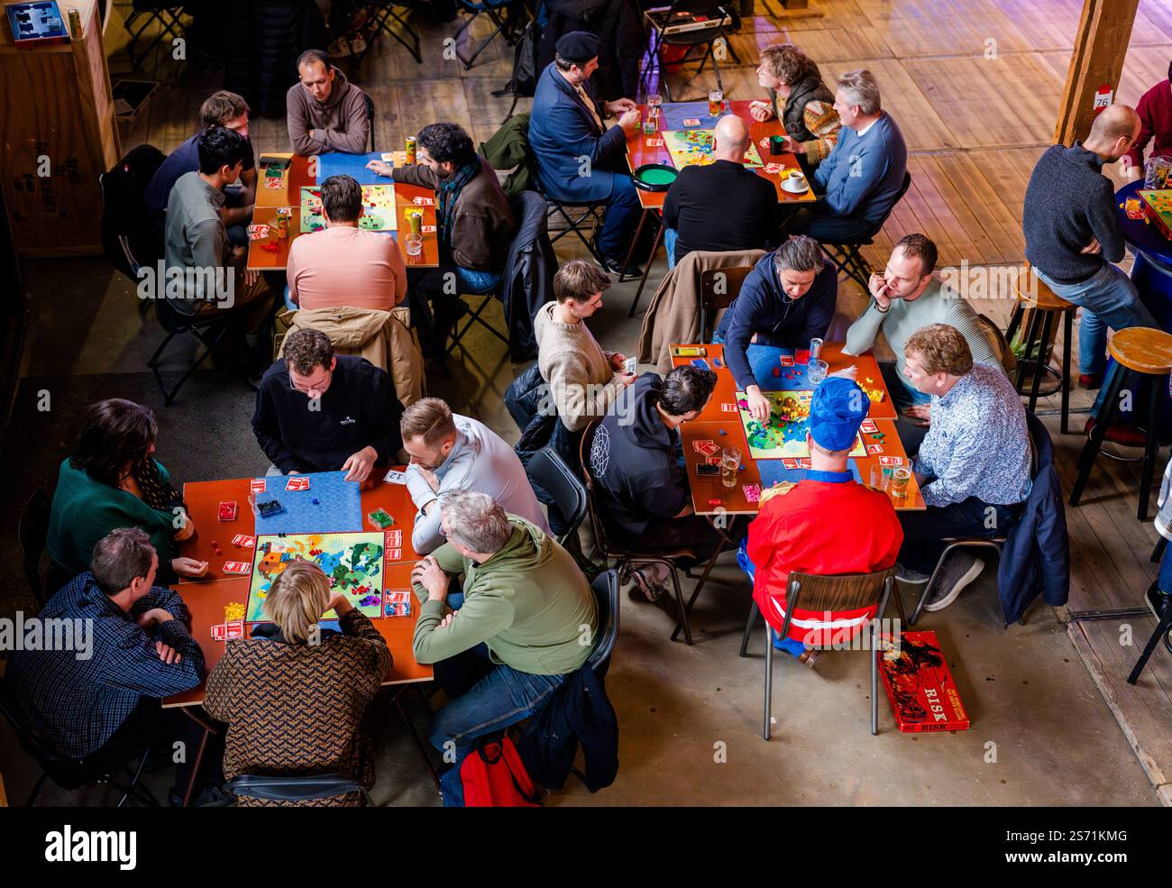 BREDA - Participants during the Dutch Risk Championship. Hundreds of ...