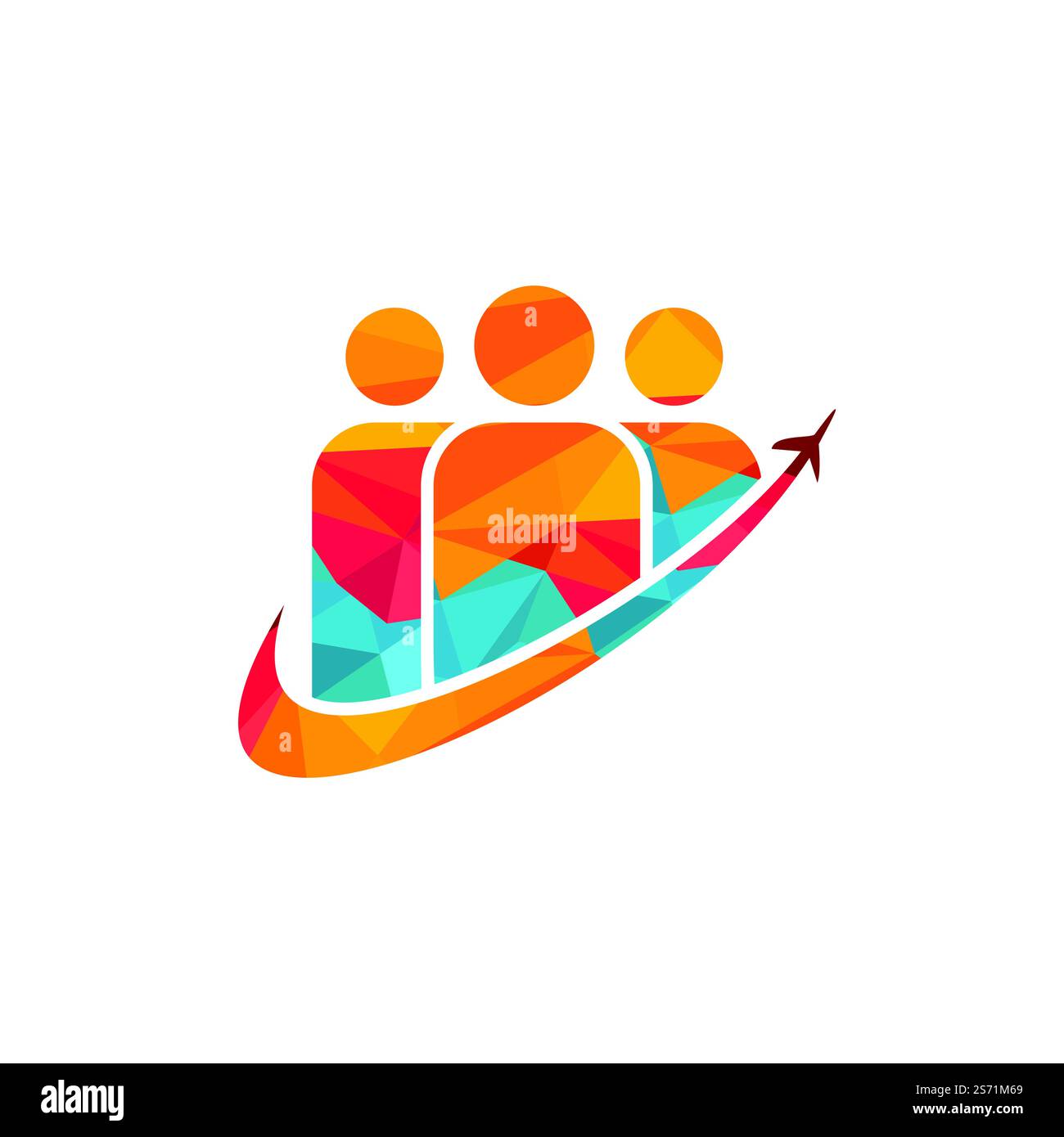 People travel vector logo design template. Travel agency and tourist ...