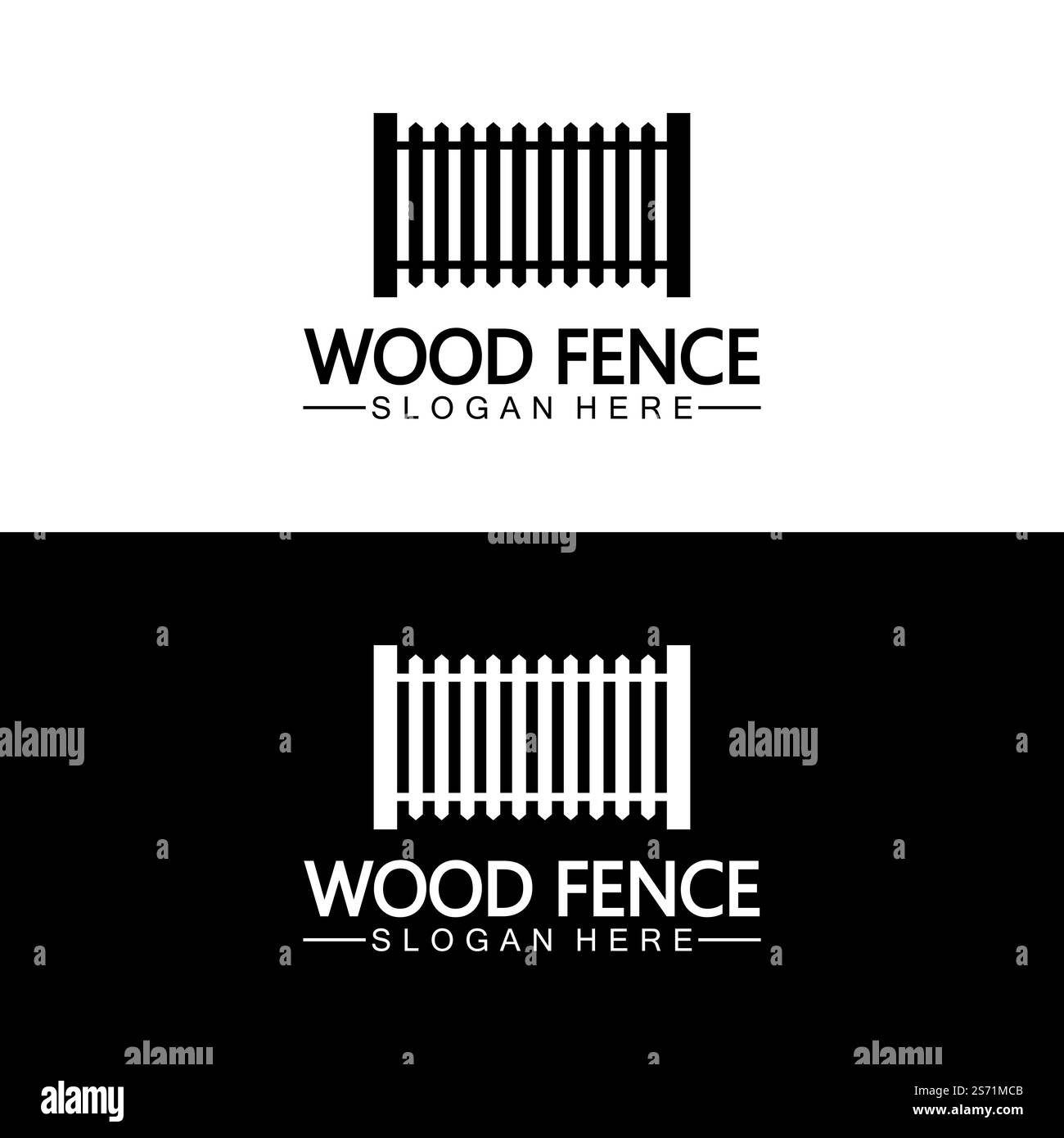 Fence garden wooden house Black and White Stock Photos & Images - Alamy
