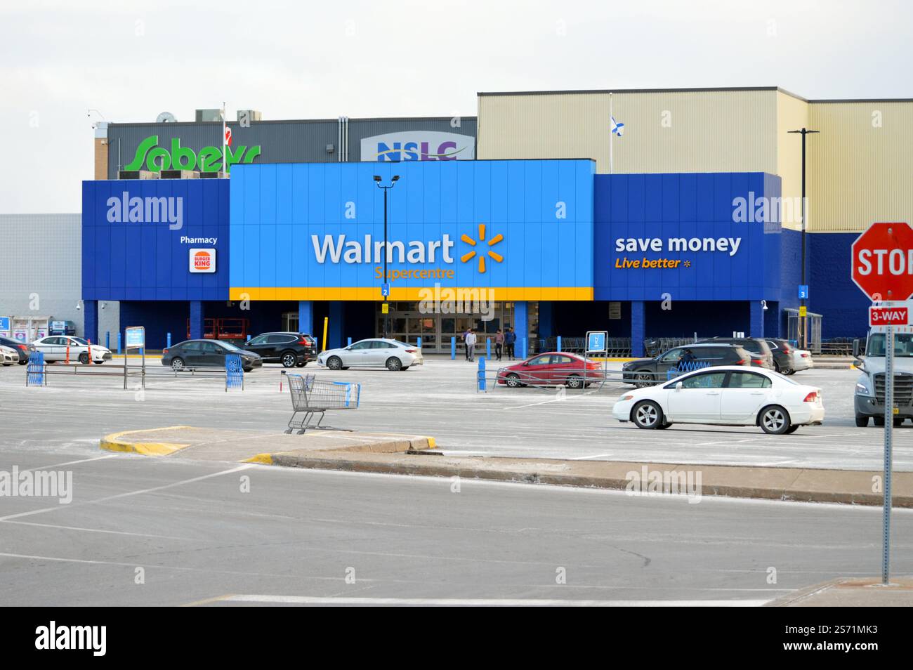 Halifax Centre Walmart (store #3636) on Mumford Road in Halifax, Nova ...